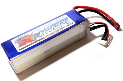 LiPo: Xpower 8500mAh - 14.8V Lipo Battery 30C